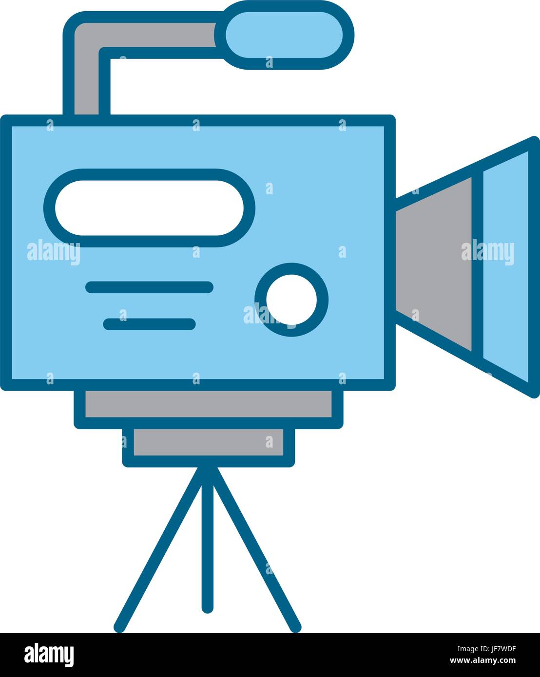 Professional recording camera Stock Vector Image & Art - Alamy