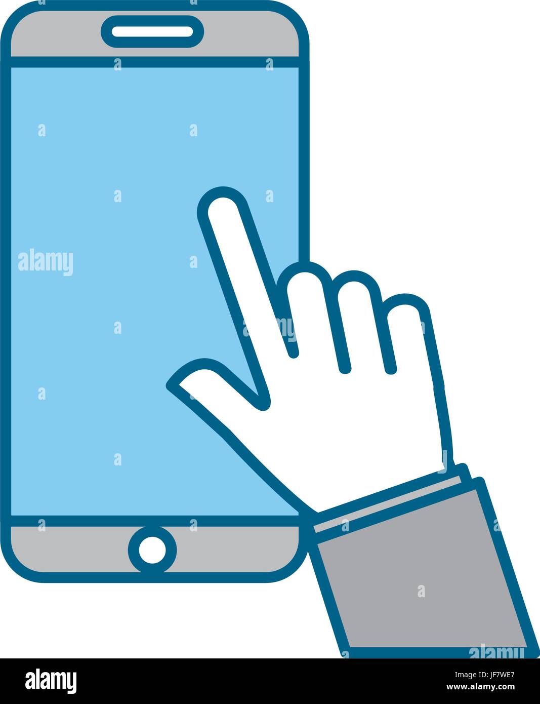 Cellular connection technological information Stock Vector Image & Art ...