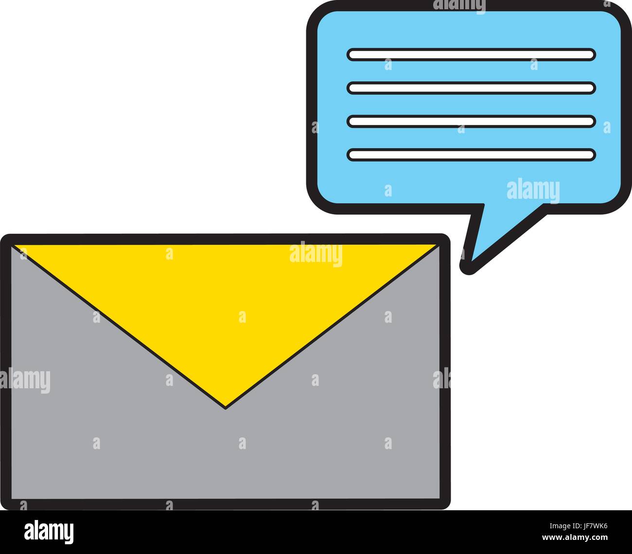 Information mail messages Stock Vector Image & Art - Alamy