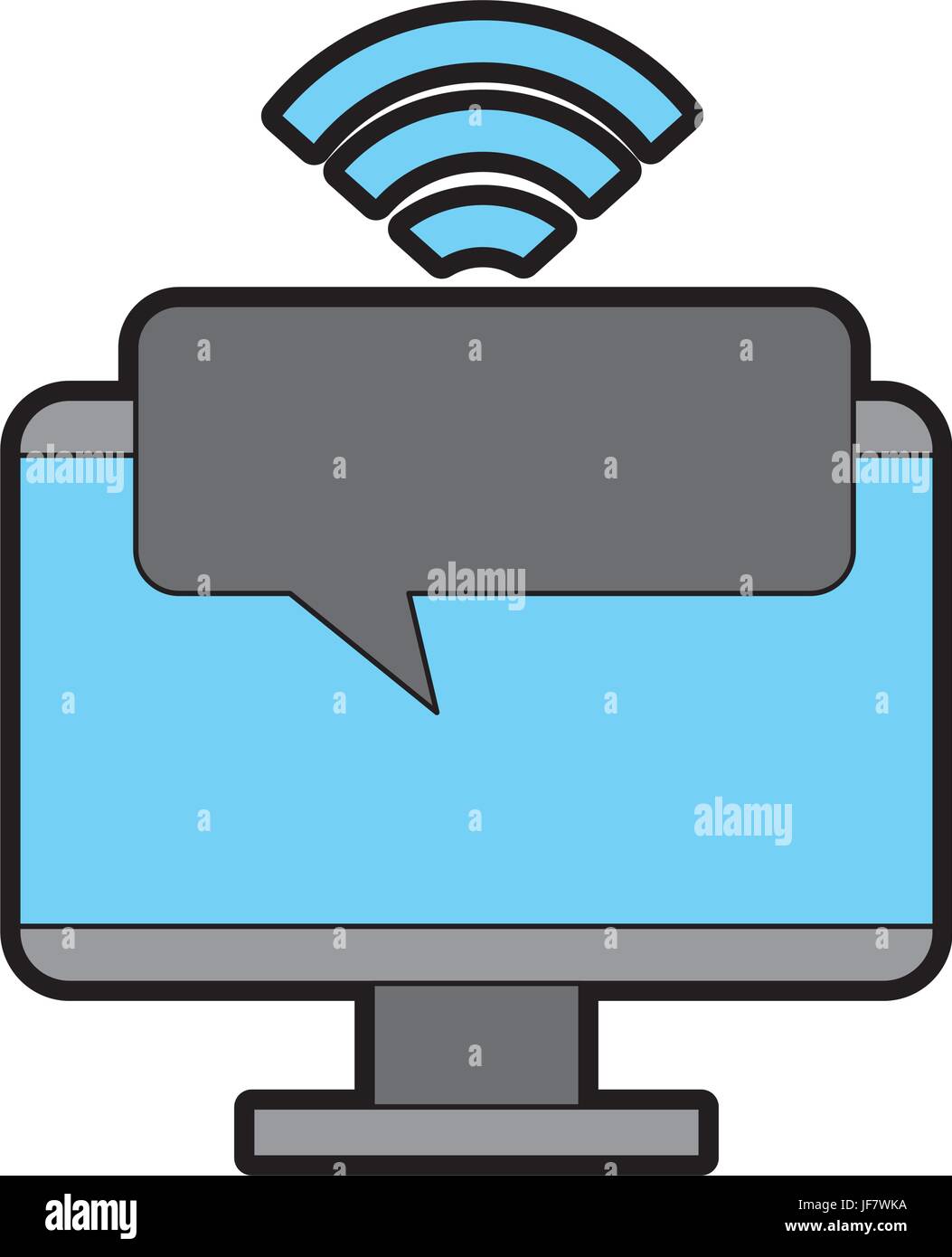 Computer internet news Stock Vector Image & Art - Alamy