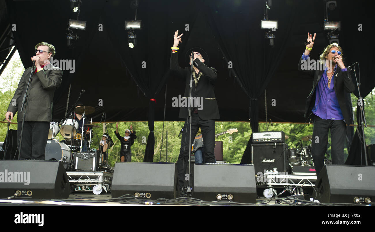 Performances at Bearded Theory 2017 Featuring: Alabama 3 Where: Catton ...