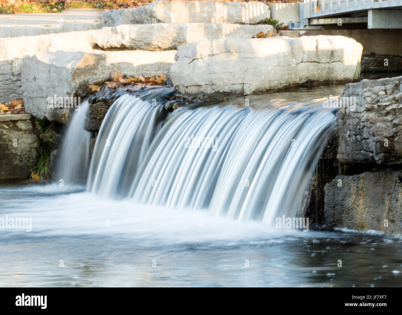 water flowing over rocks Stock Photo - Alamy