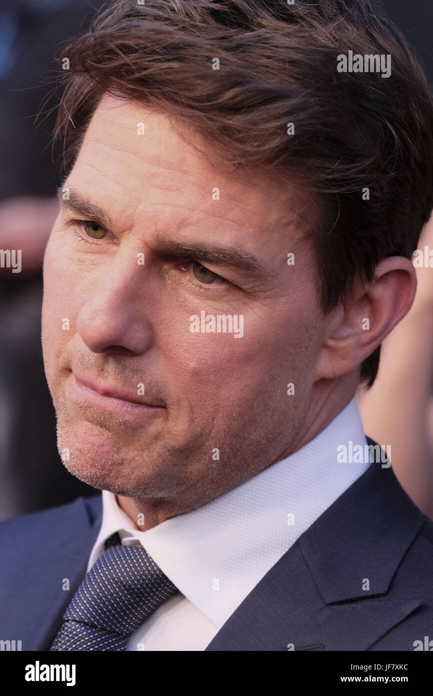 'The Mummy' Premiere - Arrivals Featuring: Tom Cruis Where: Madrid ...