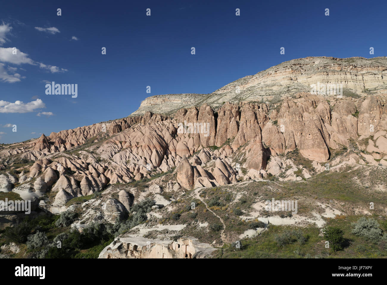 Rose Valley in Cavusin Village, Cappadocia, Turkey Stock Photo - Alamy