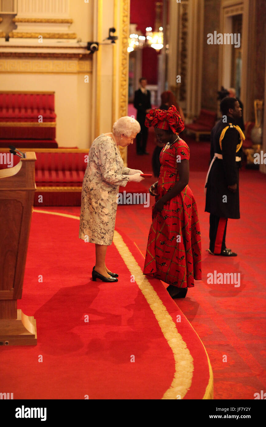 Miss Favourite Driciru from Uganda receives a Queen's Young Leaders ...