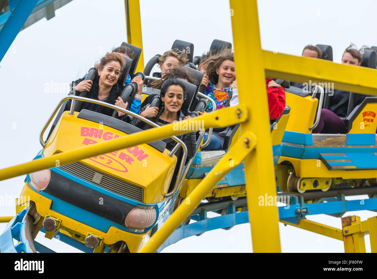 Thrill rides hi-res stock photography and images - Alamy