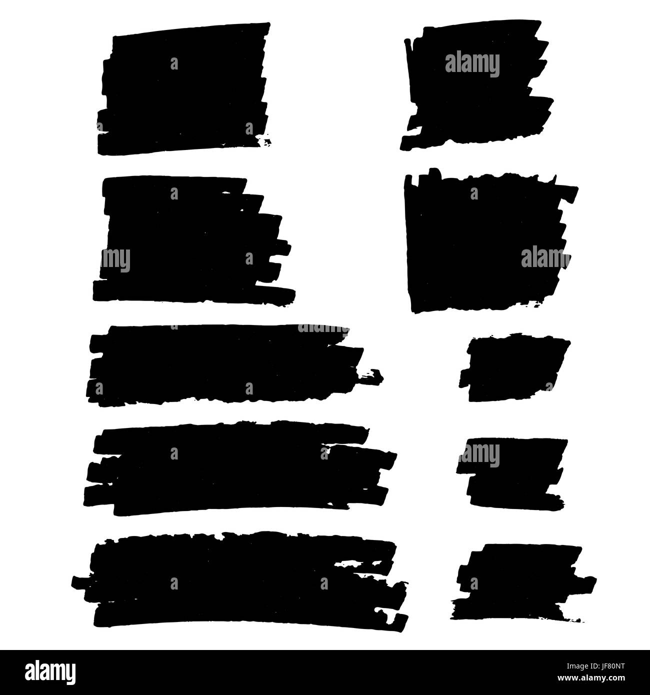 Black paint spots vector set Stock Vector Image & Art - Alamy