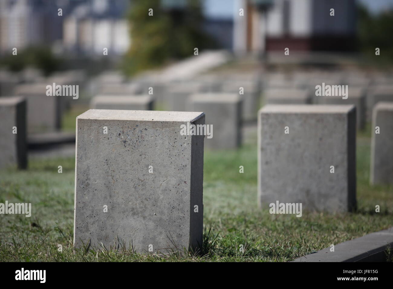 military cemetery empty gravestone Stock Photo - Alamy