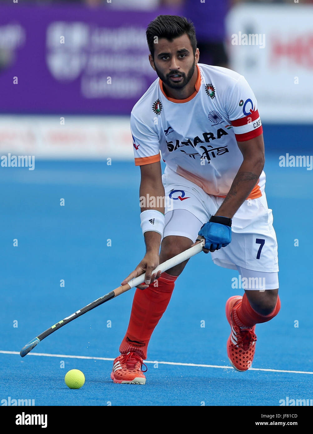 India's Manpreet Singh Stock Photo - Alamy