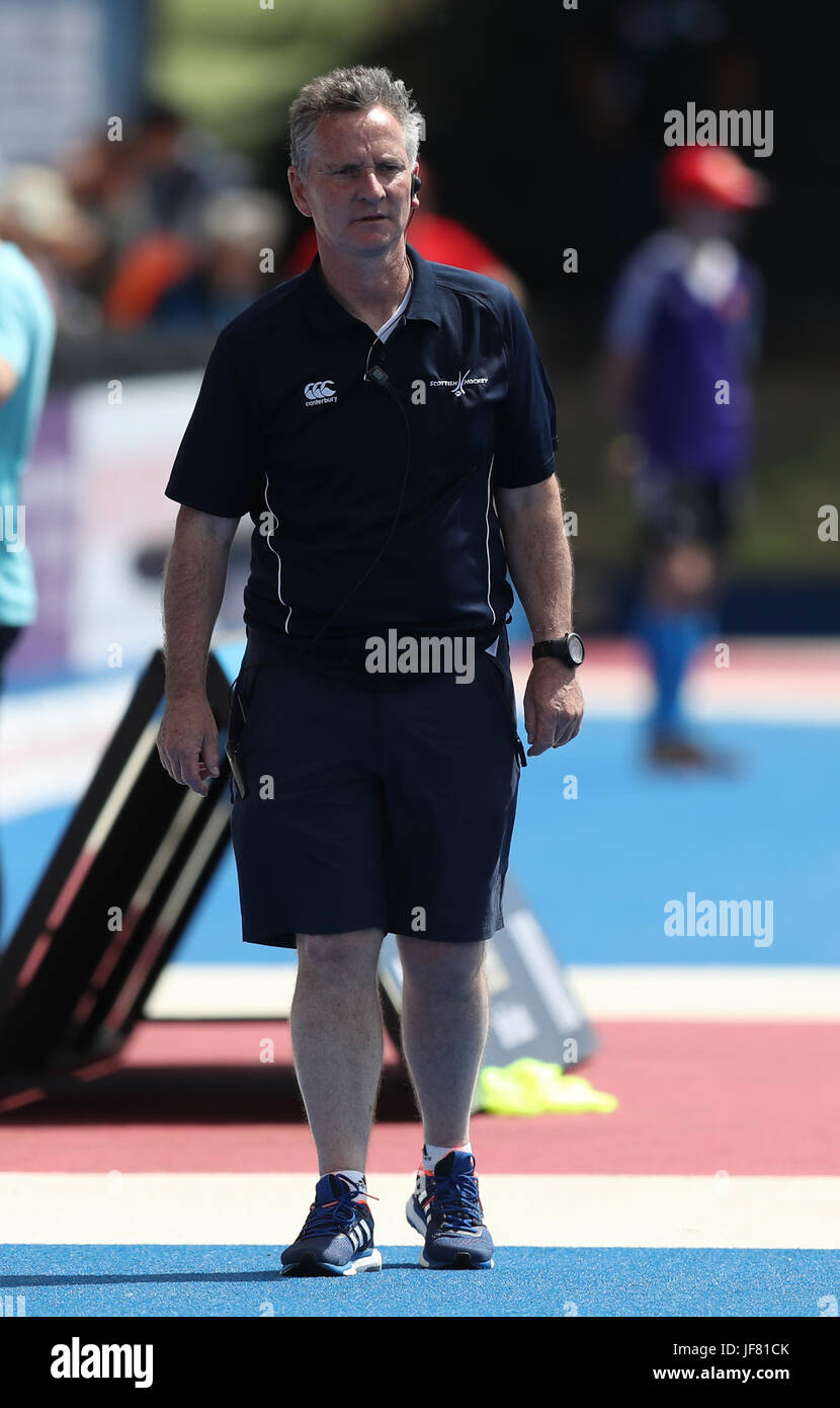 Scotland Head Coach Derek Forsyth Stock Photo - Alamy