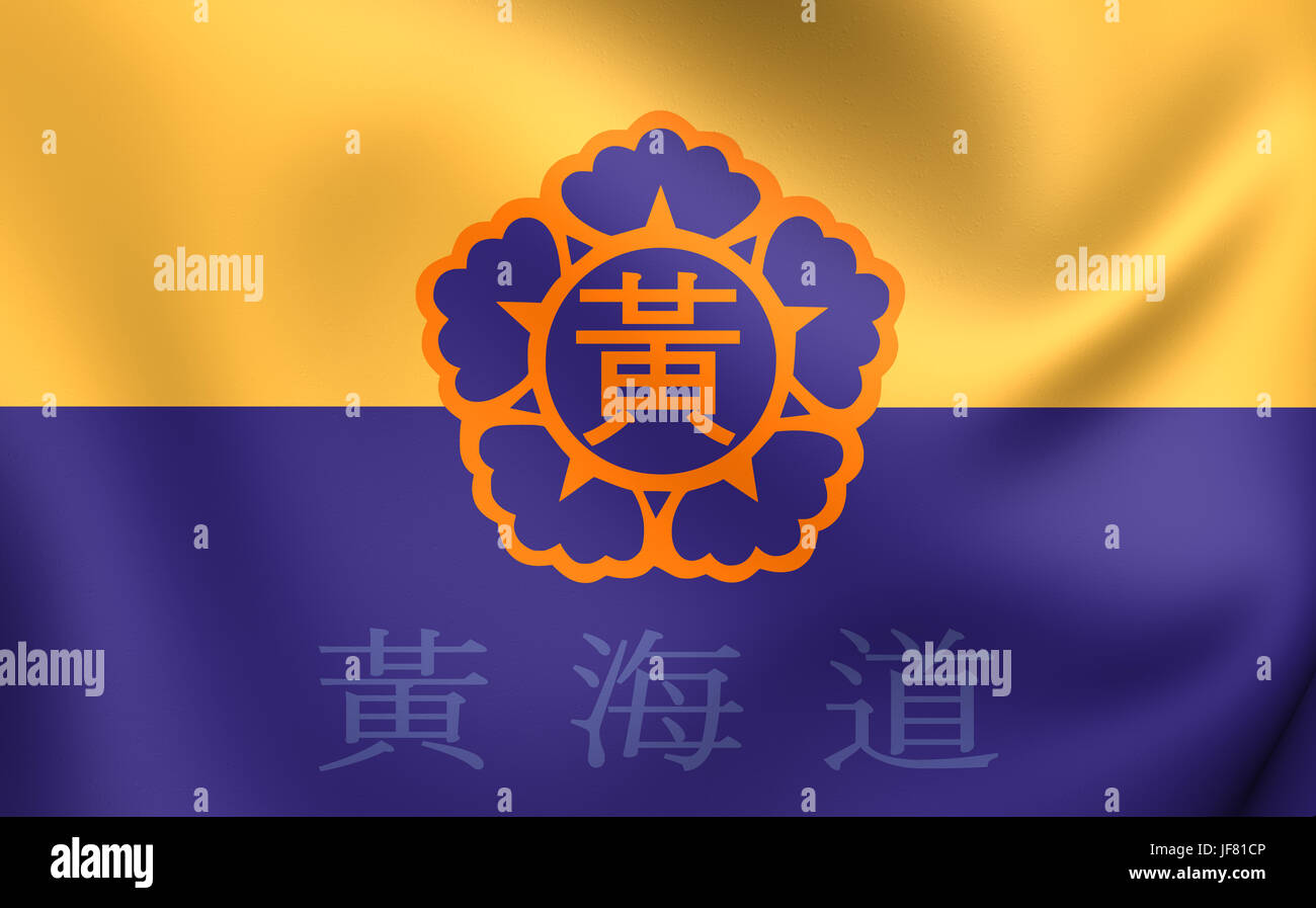 Hwanghae do flag hi-res stock photography and images - Alamy
