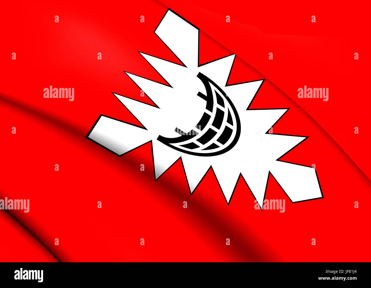 Flag of Kiel, Germany Stock Photo - Alamy