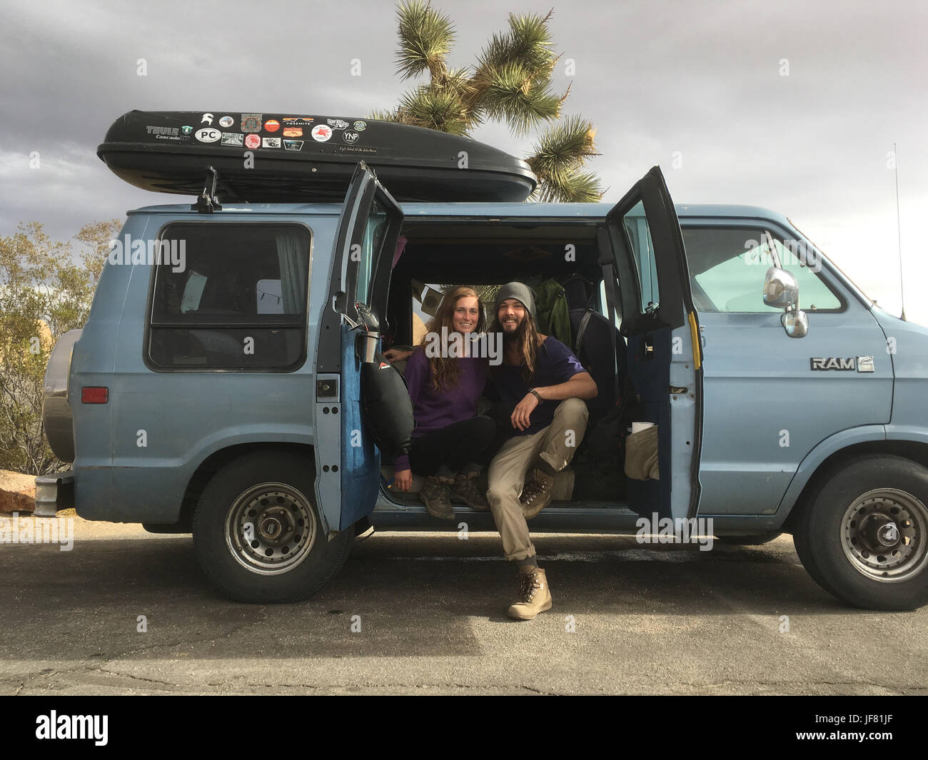 MEET the couple who packed their lives into a van and travelled the ...