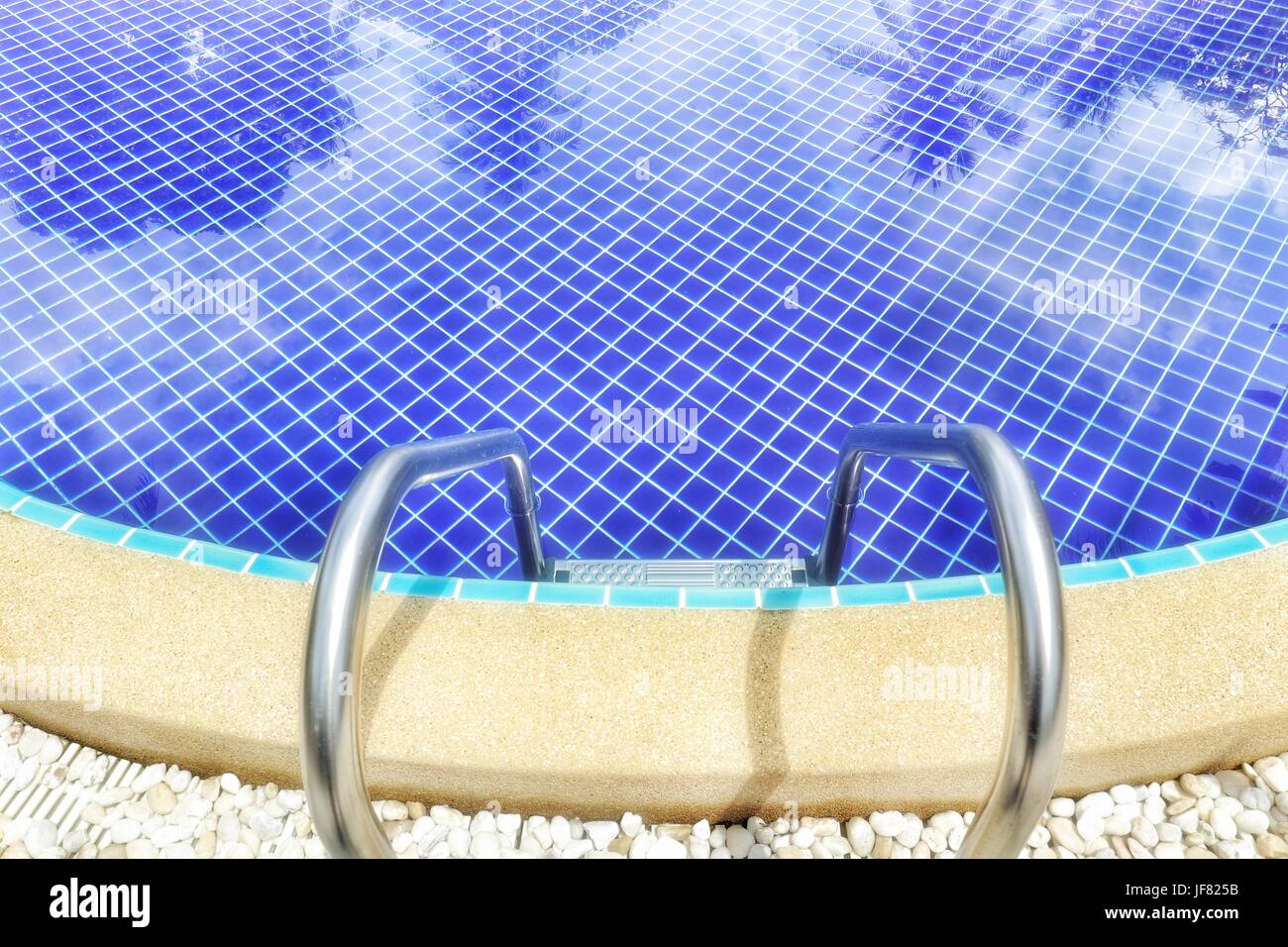 Edge of a Swimming Pool Stock Photo - Alamy