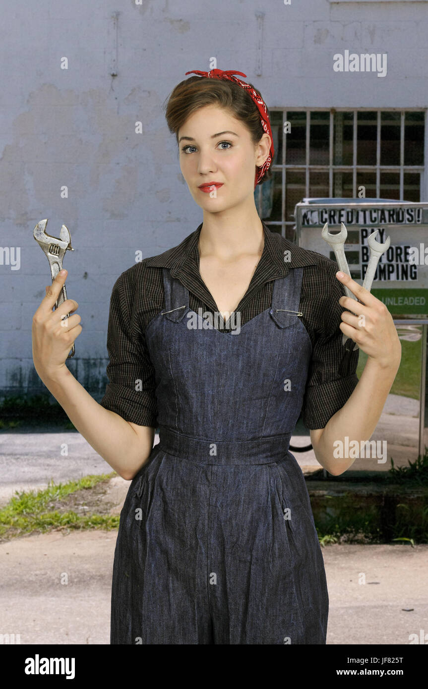 Rosie the Riveter Stock Photo - Alamy