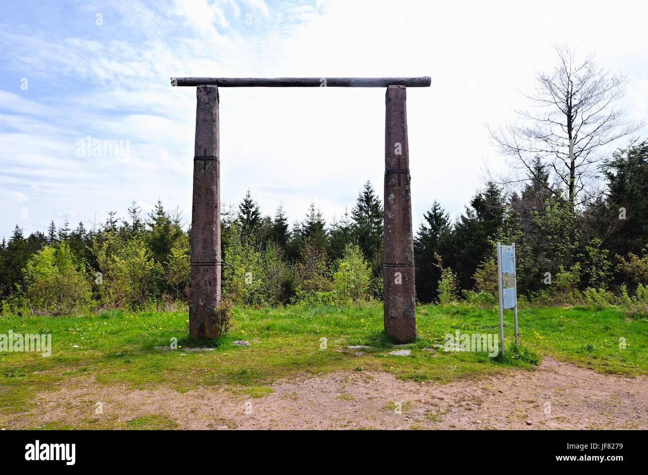 Triberger gallows Black Forest Germany Stock Photo - Alamy