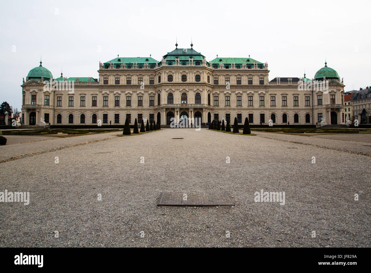 Belvedere palace Vienna Stock Photo - Alamy