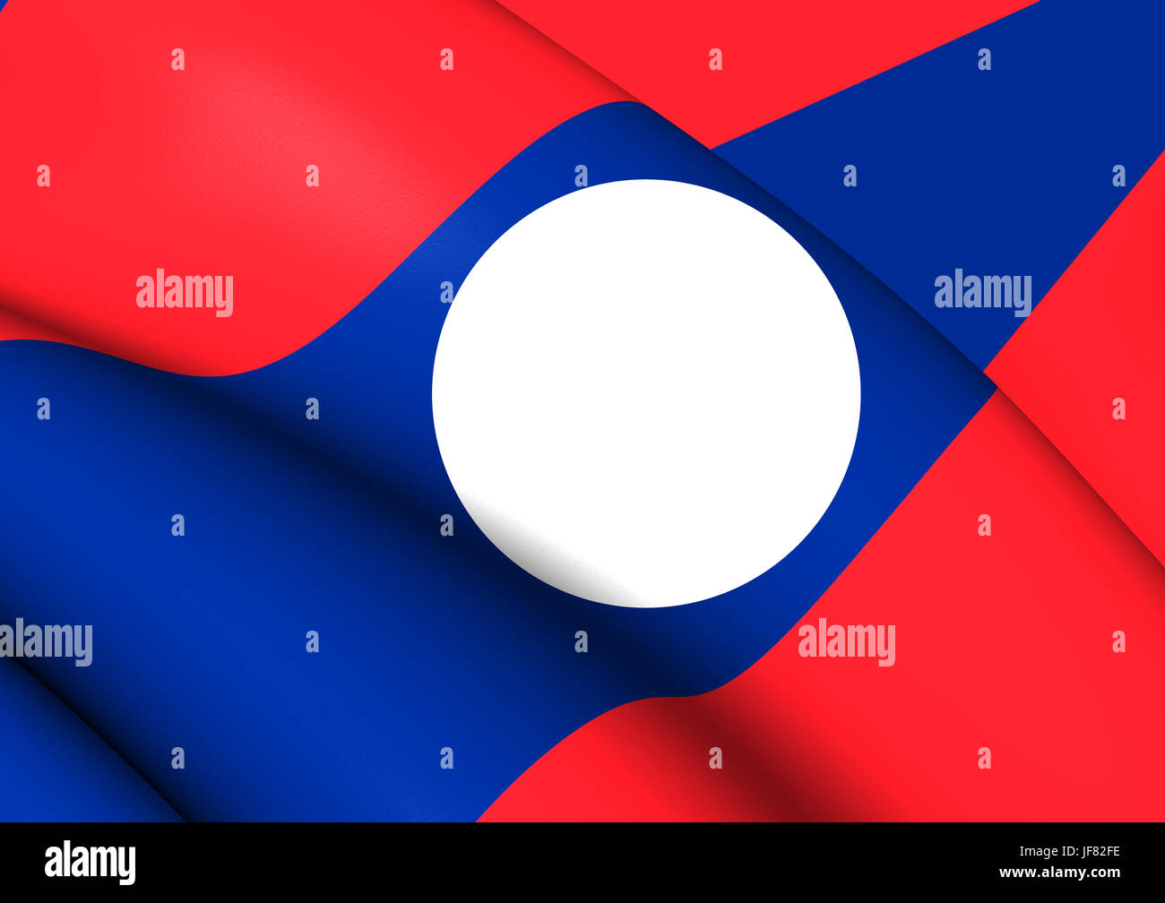 Laos fahne hi-res stock photography and images - Alamy