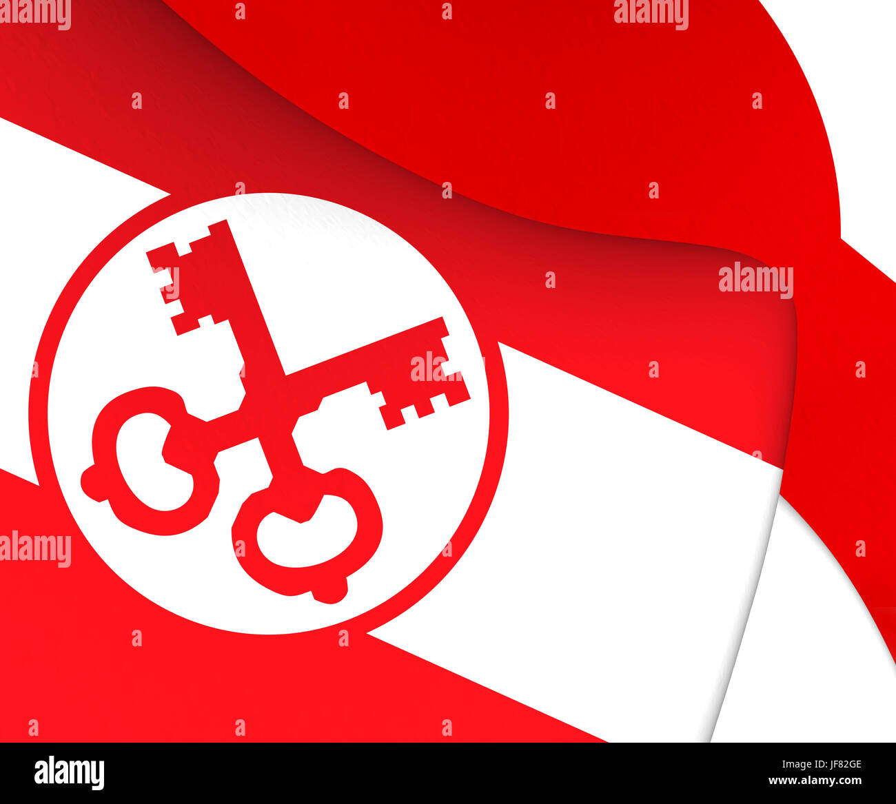 Flag of Leiden, Netherlands Stock Photo - Alamy