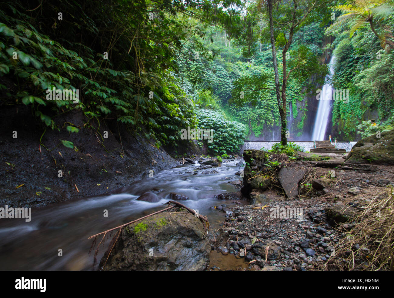 Munduk waterfall hi-res stock photography and images - Alamy