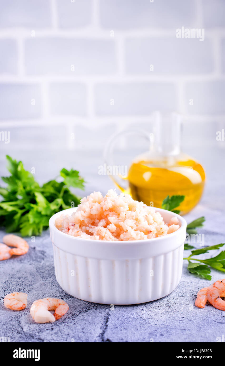 krill from boiled shrimps in the bowl Stock Photo - Alamy