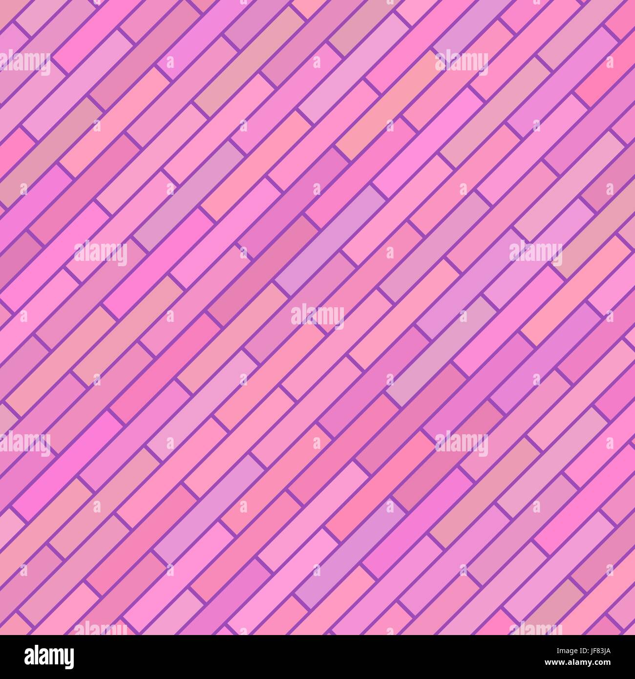 Pink Diagonal Texture. Abstract Pink Brick Background Stock Vector ...