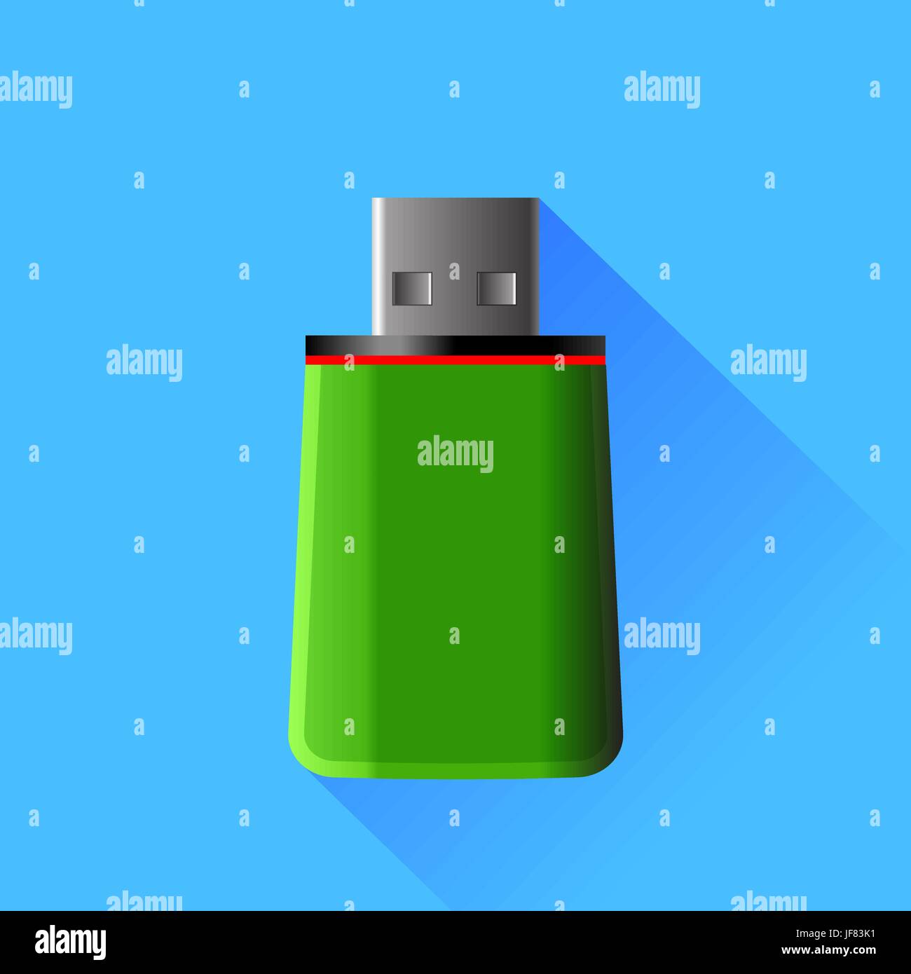 Green attachment Stock Vector Images - Alamy