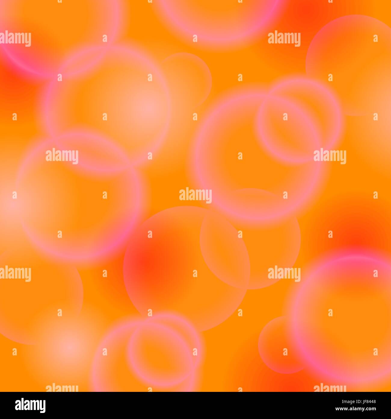 Abstract Orange Bubble Background. Orange Blurred Texture Stock Vector ...