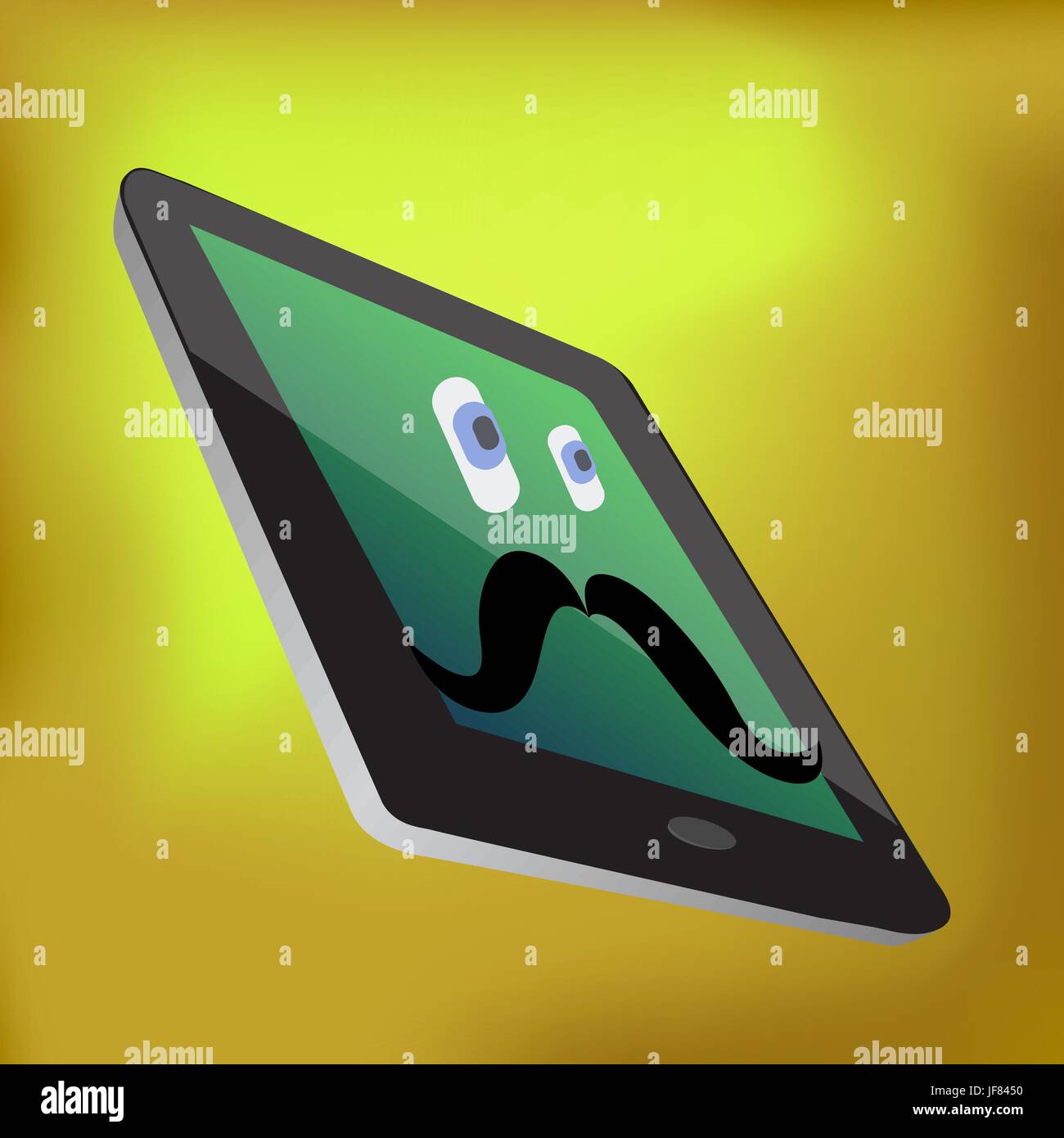 Abstract background realistic smartphone Stock Vector Images - Alamy