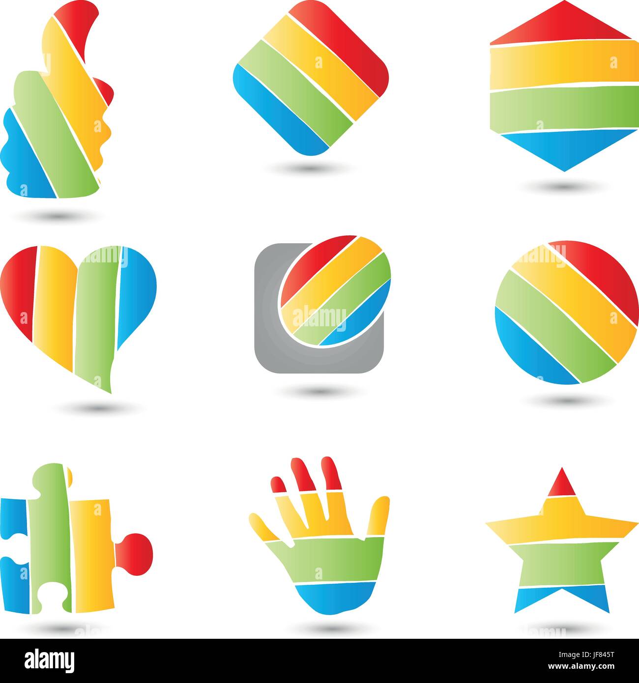 Printing networks Stock Vector Images - Alamy