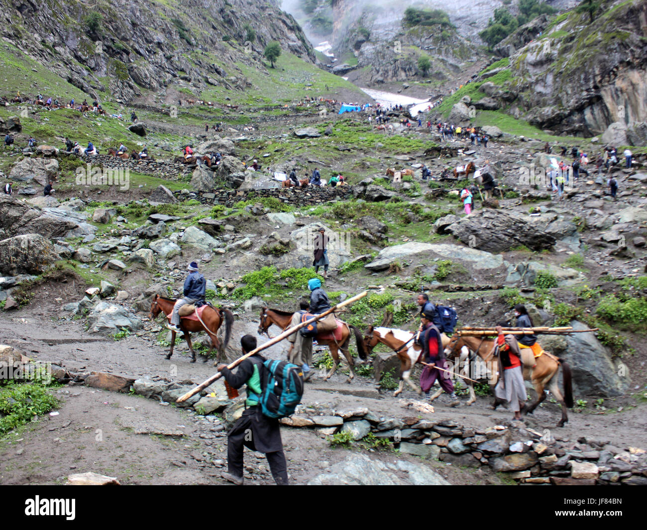 Amarnath yatra hi-res stock photography and images - Alamy