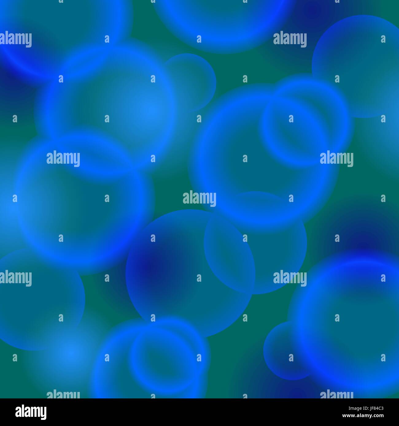 Abstract Blue Background. Blue Circle Texture. Bubble Pattern Stock ...