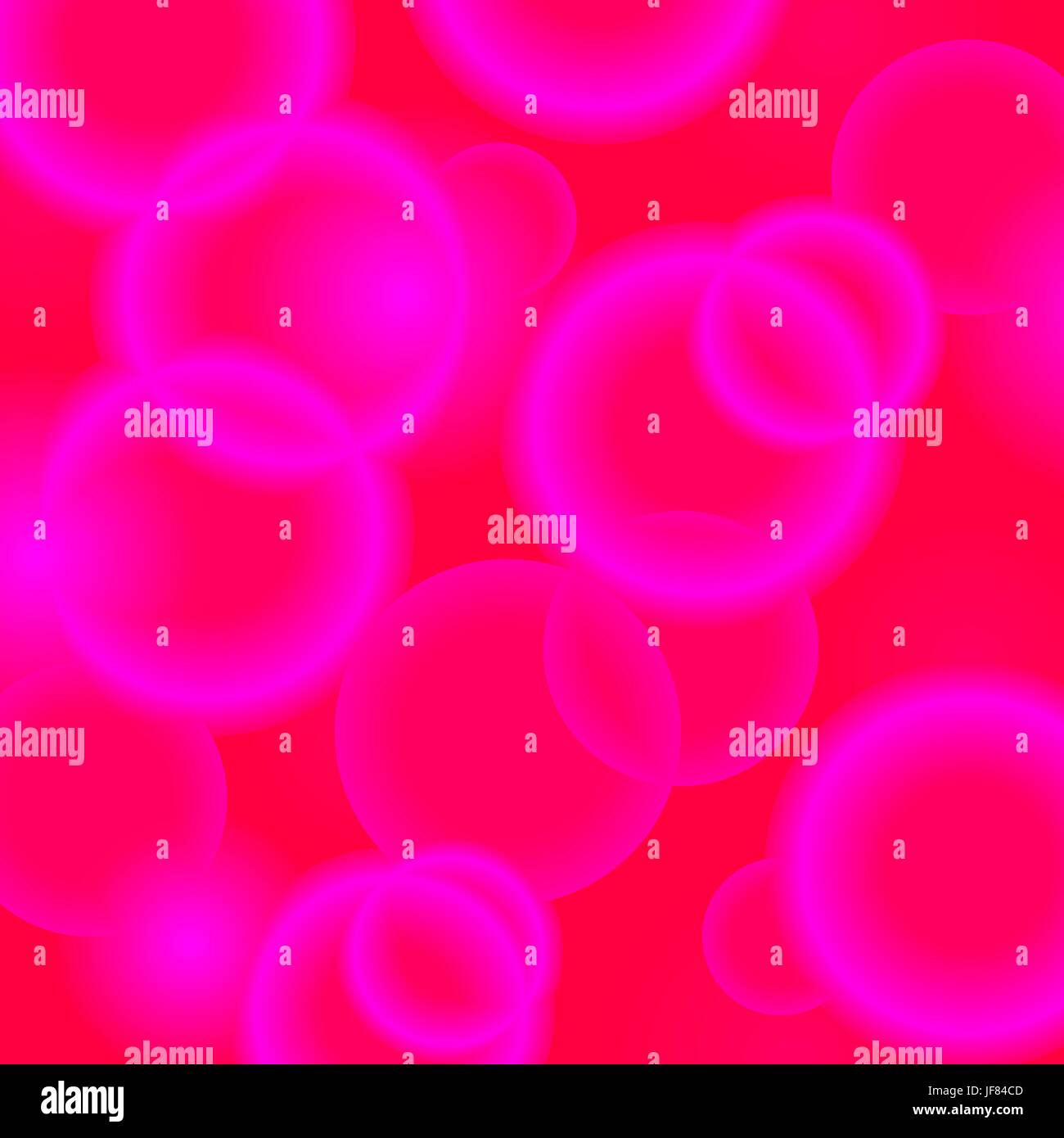 Circle Red Background. Abstract Red Bubble Pattern Stock Vector Image ...