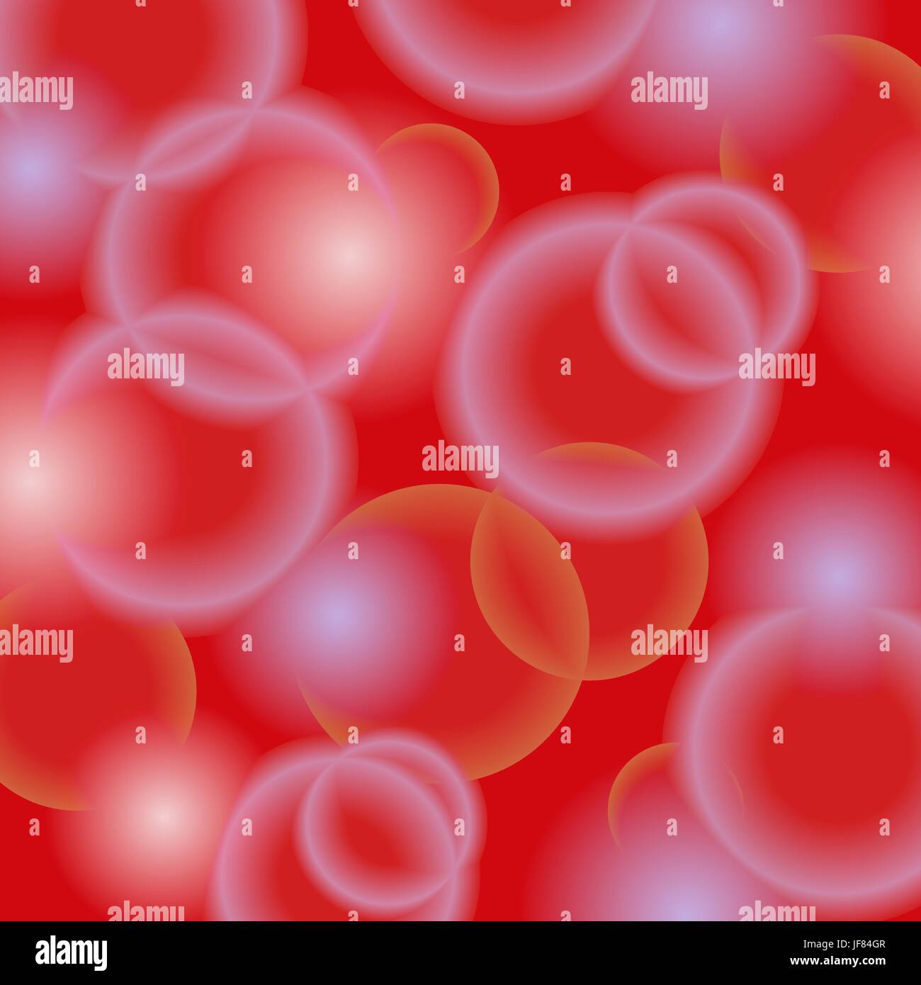 Abstract Blurred Red Background. Red Bubble Texture Stock Vector Image ...