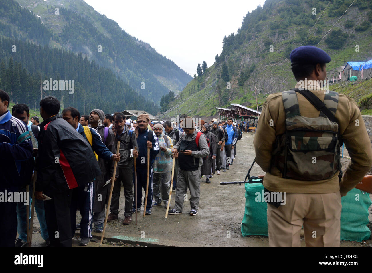 Pahalgam base camp hi-res stock photography and images - Alamy