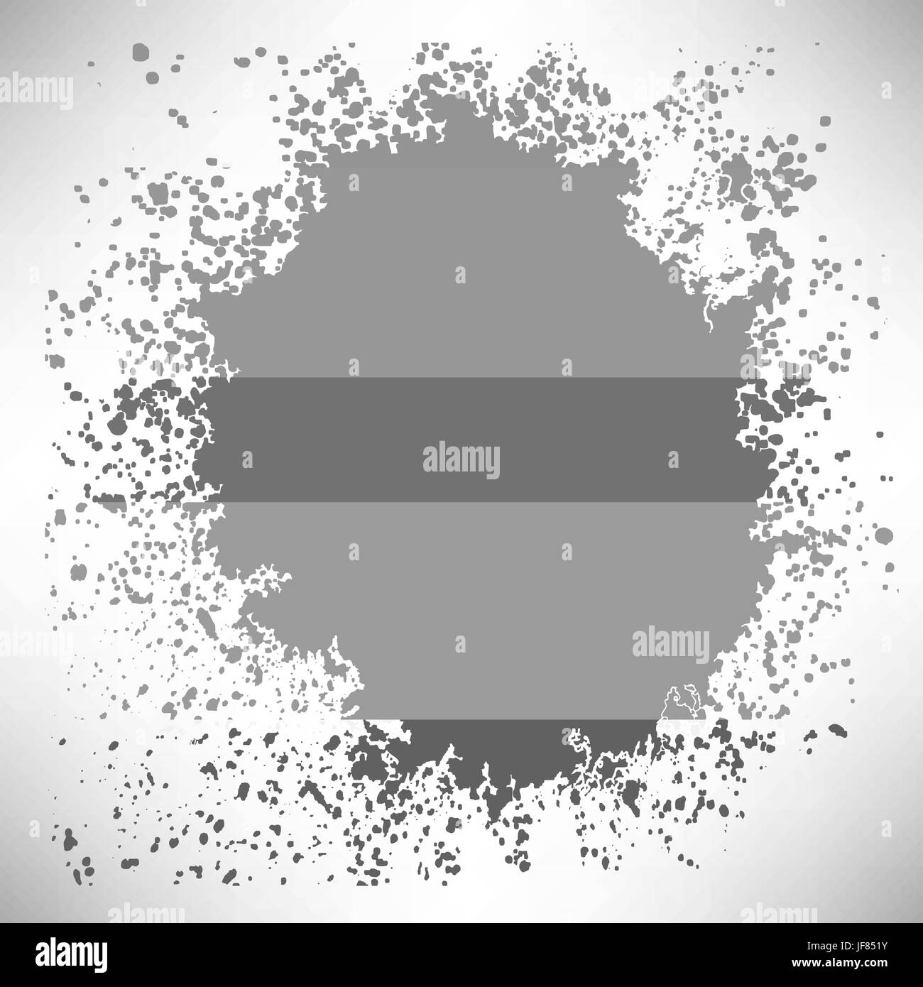 Grey paint splash isolated on Stock Vector Images - Alamy