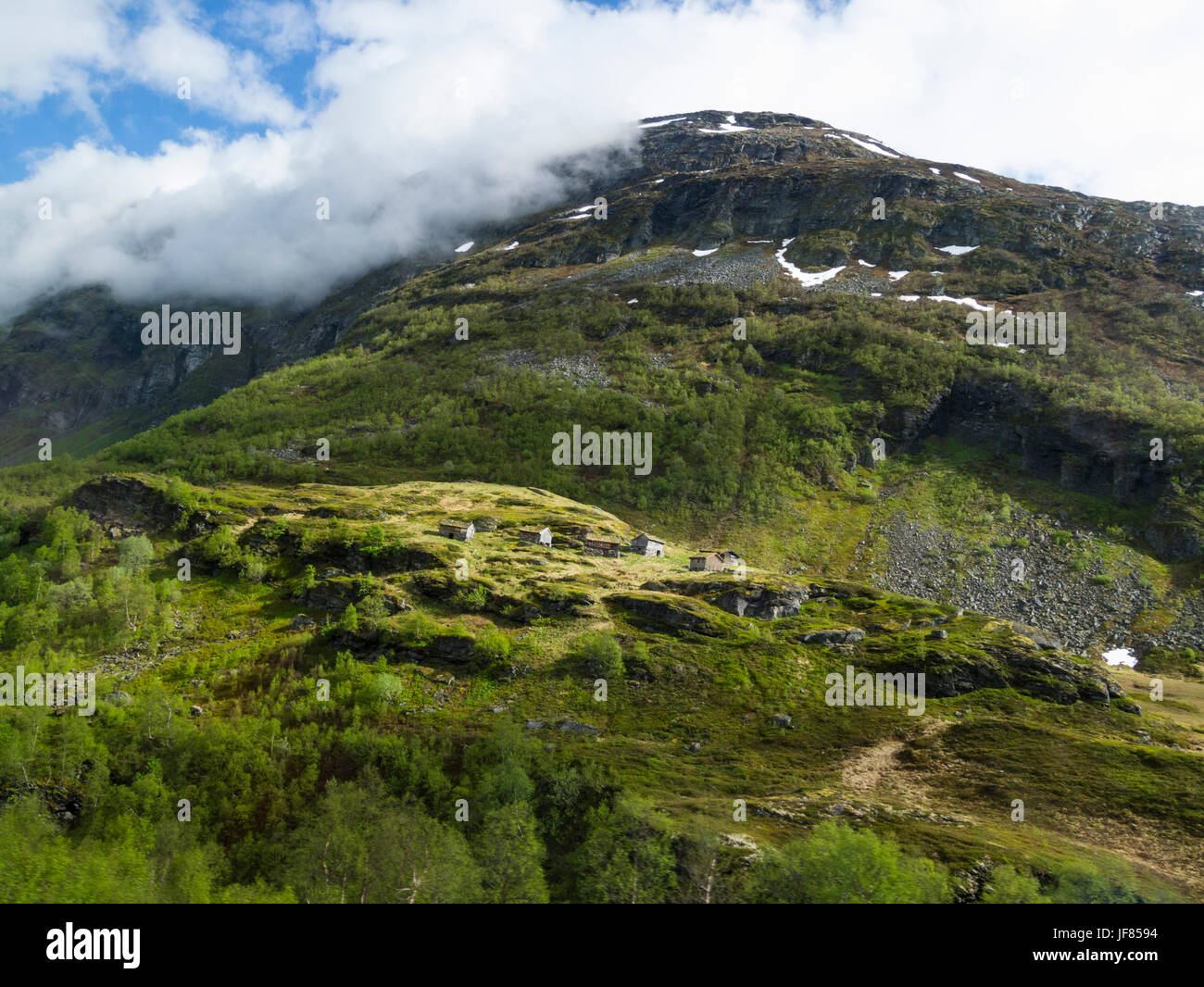 Sunnmore region of more og romsdal county norway small hamlet hi-res ...