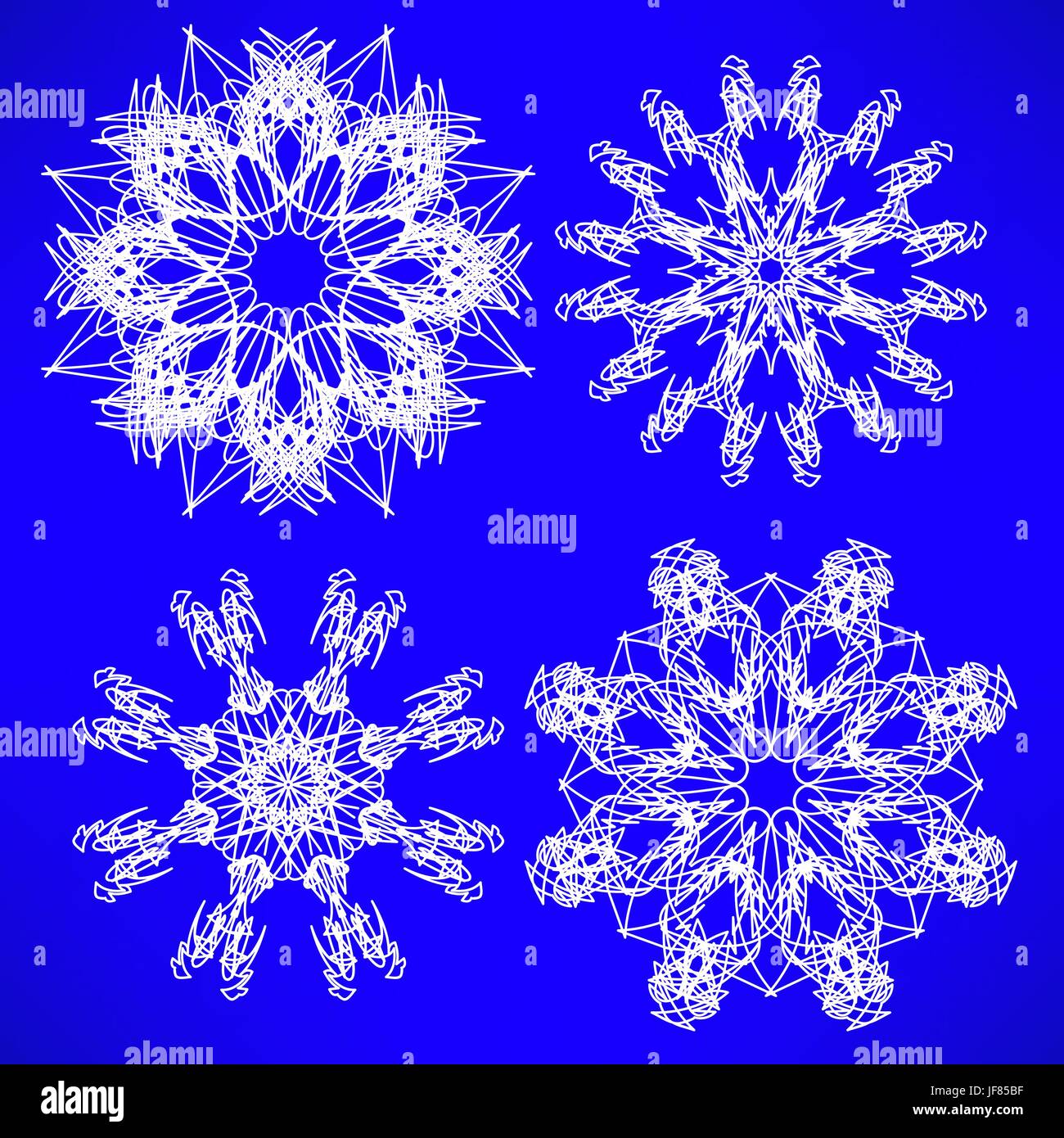 Fake snow flakes hi-res stock photography and images - Alamy