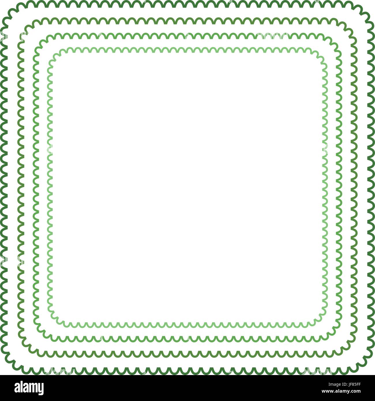 Vector frame in shades of green Stock Vector Image & Art - Alamy