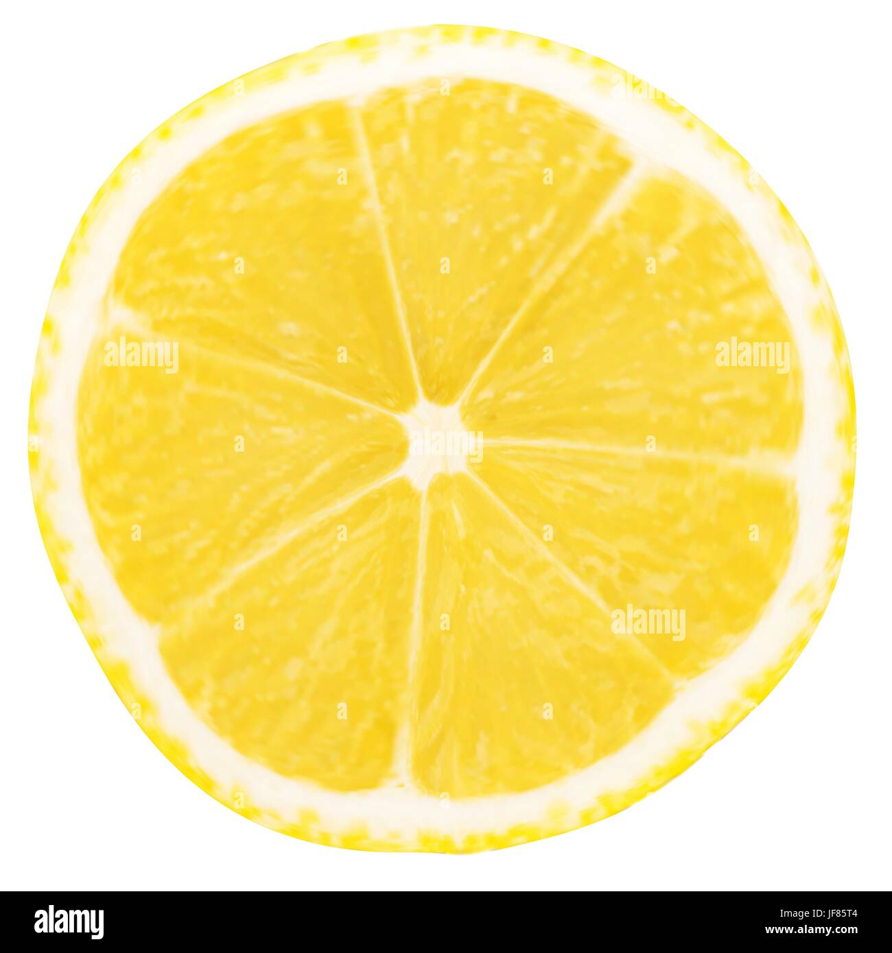 Slice cut lemon summer Stock Vector Images - Alamy