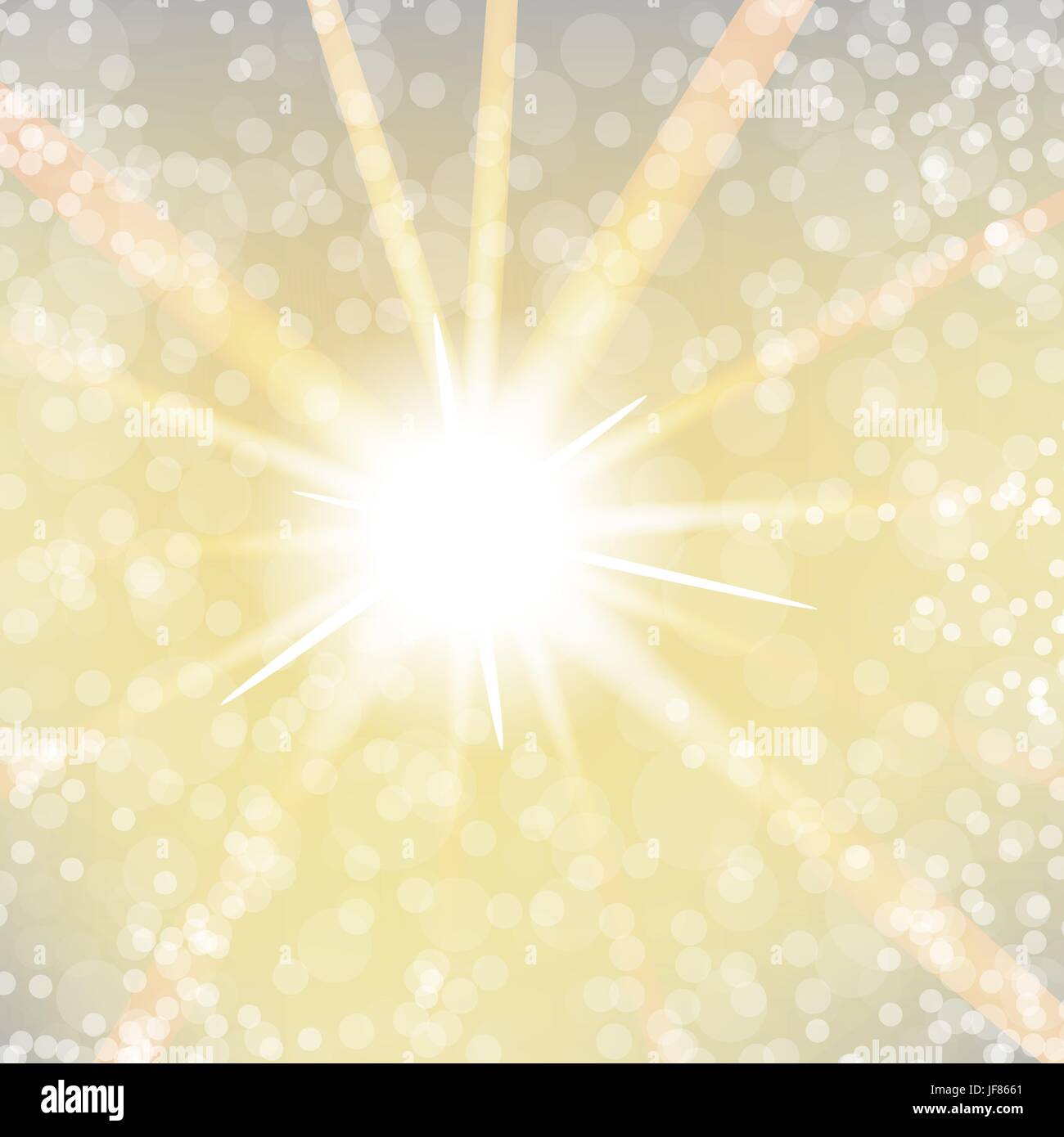 Spring Shine Sun Light on Blurred Background Stock Vector Image & Art ...