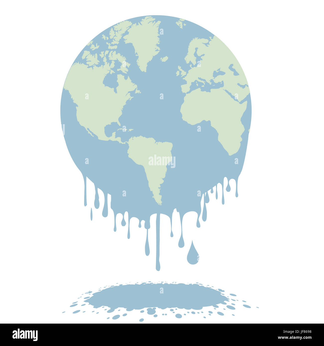 Melt earth hi-res stock photography and images - Alamy