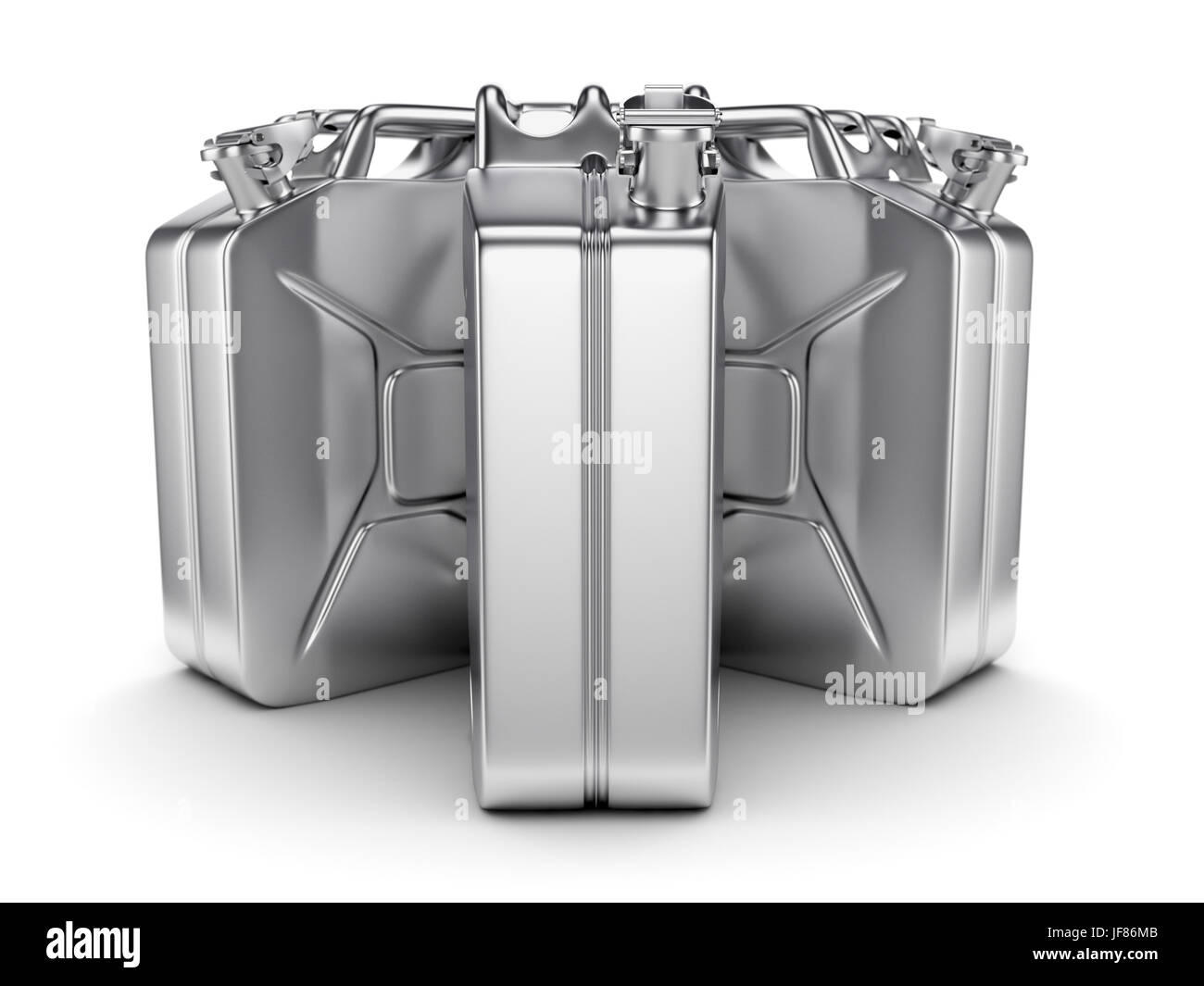 3D rendering jerrycan Stock Photo - Alamy