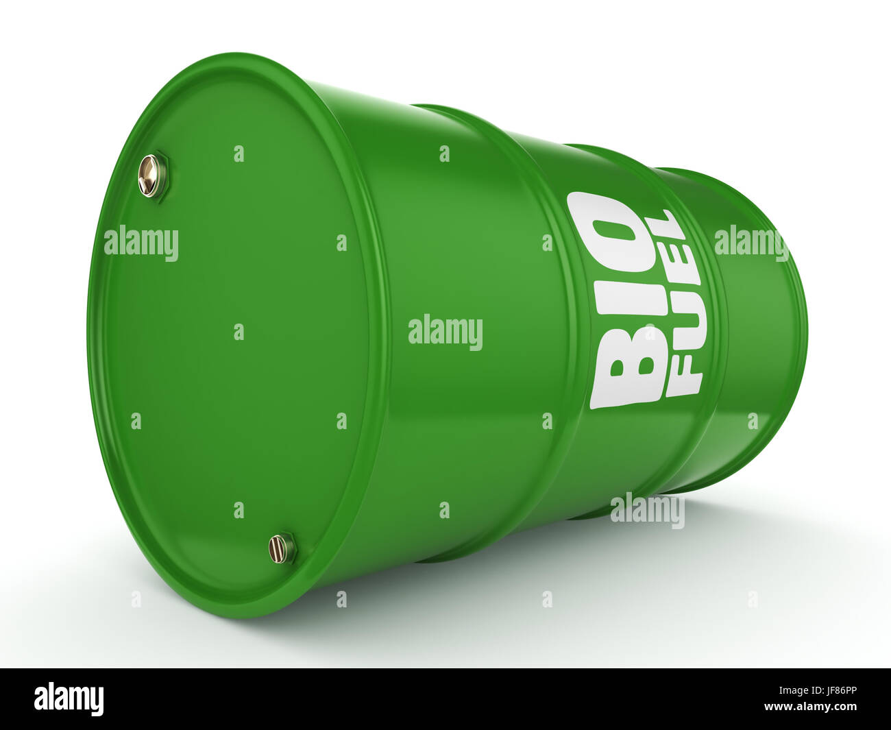 3D rendering barrel of biofuels Stock Photo - Alamy