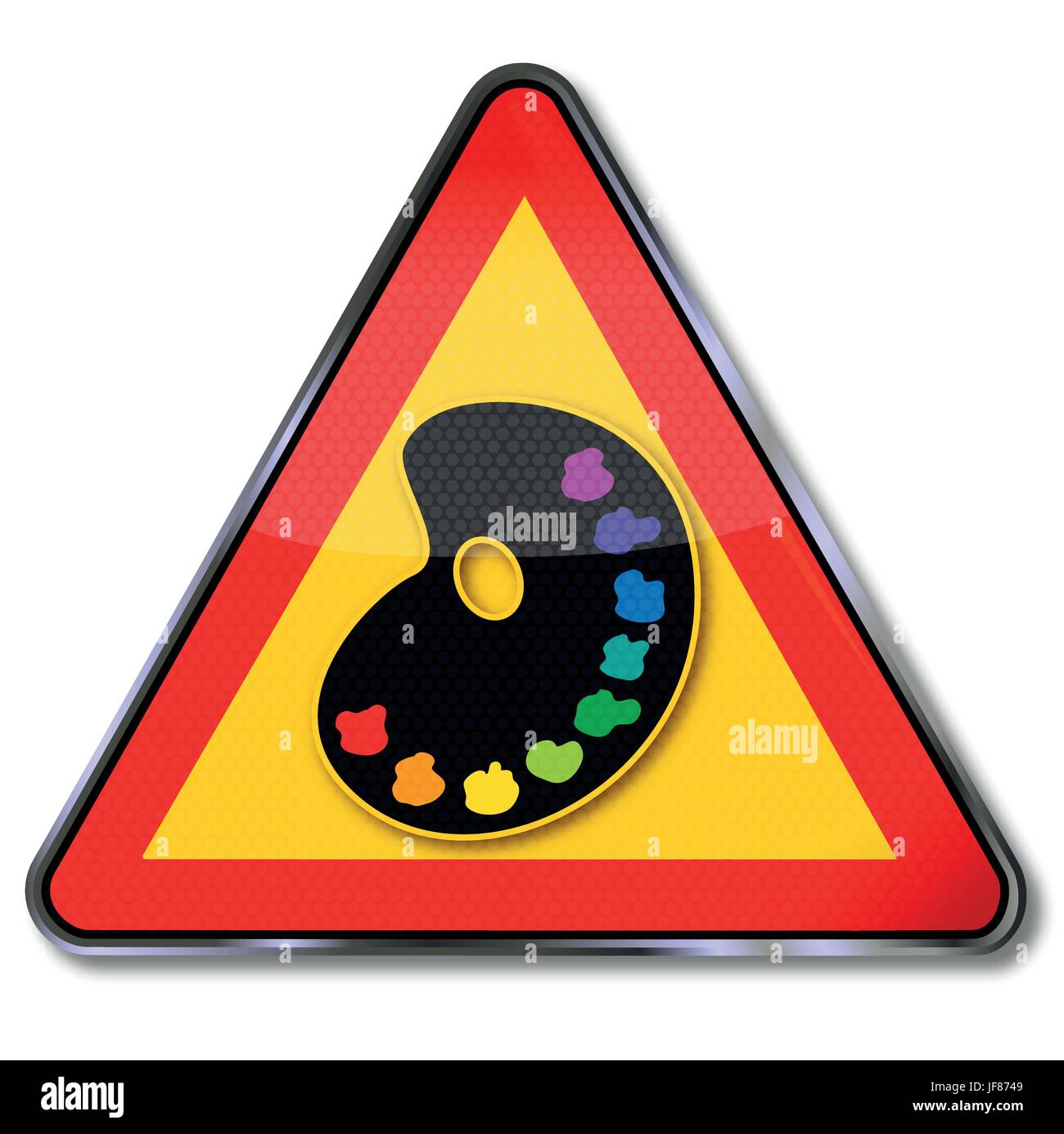 Malpalette Stock Vector Images - Alamy