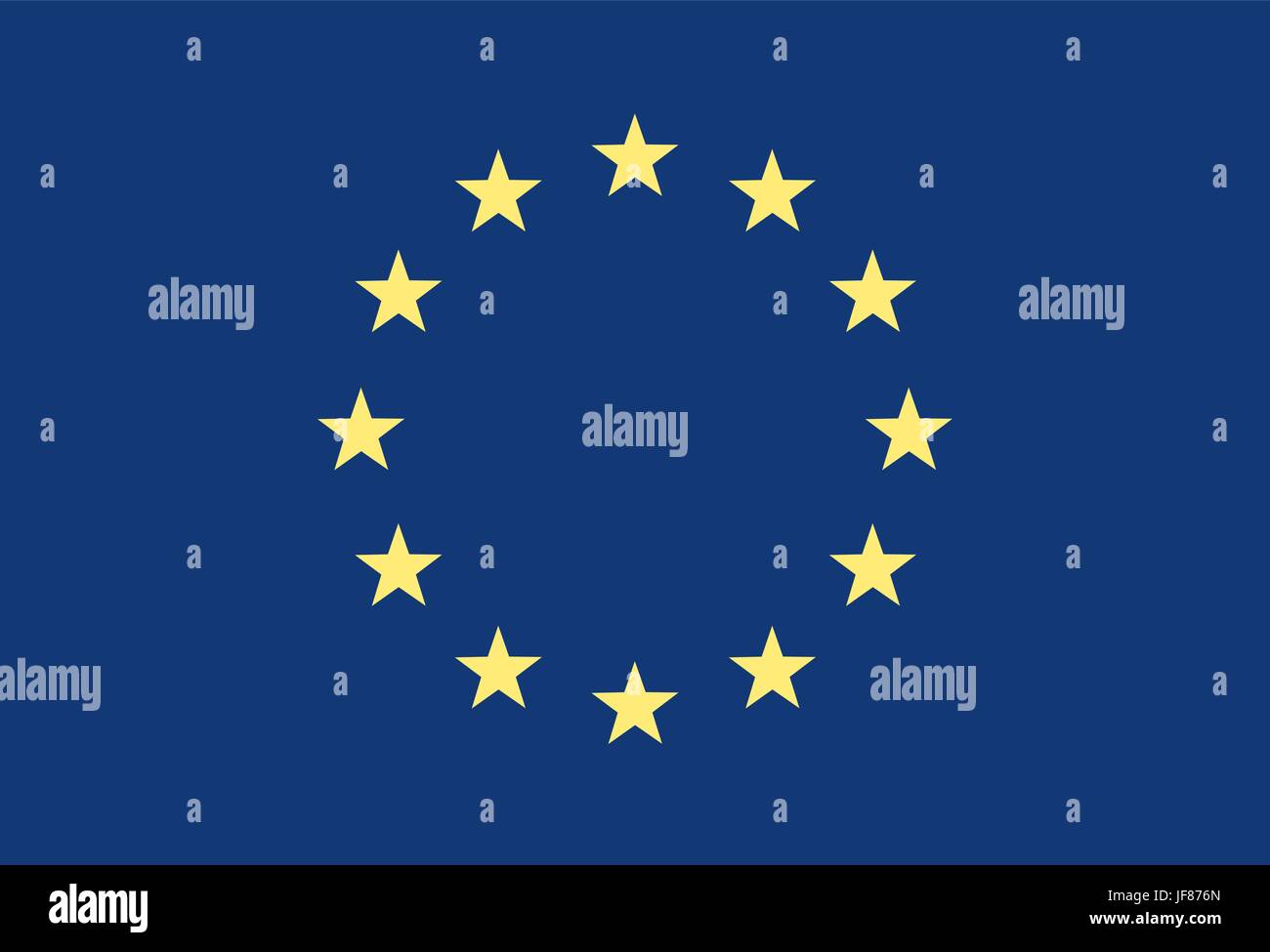 Flag Of Europe Stock Vector Image & Art - Alamy