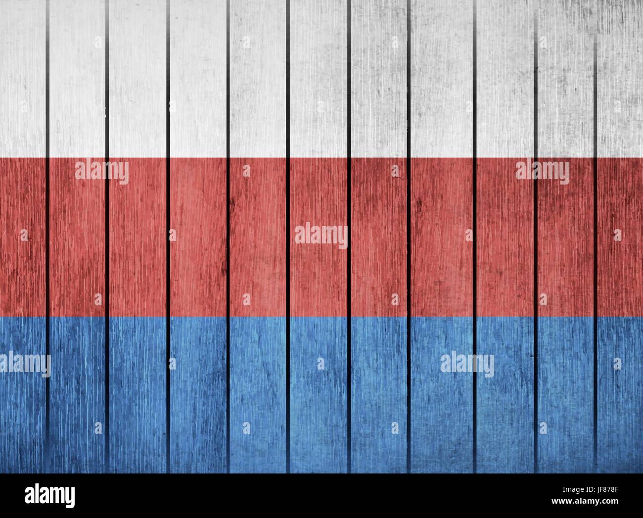 Wooden Flag Of Russia Stock Vector Image & Art - Alamy