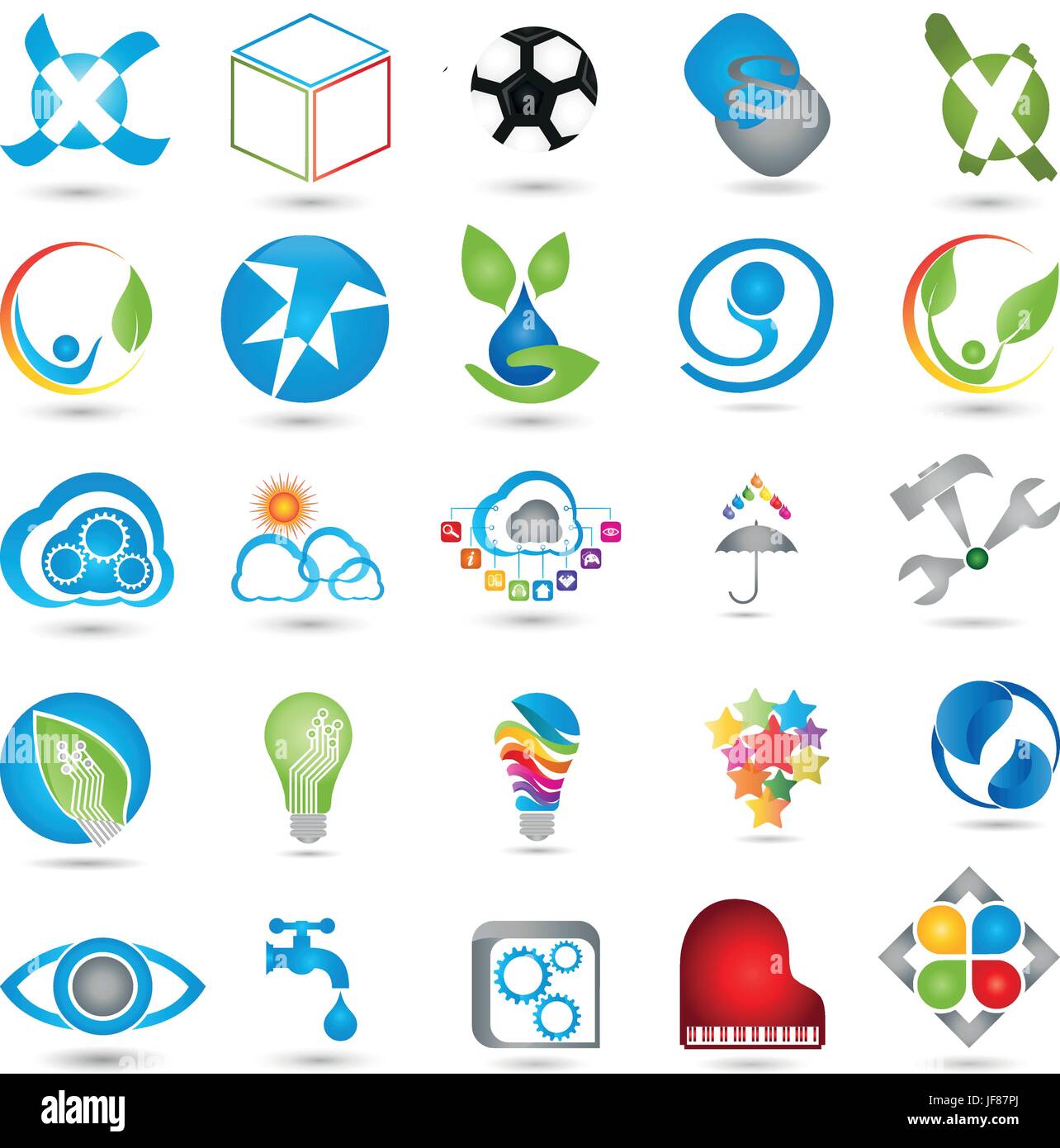 Collection of logos hi-res stock photography and images - Alamy