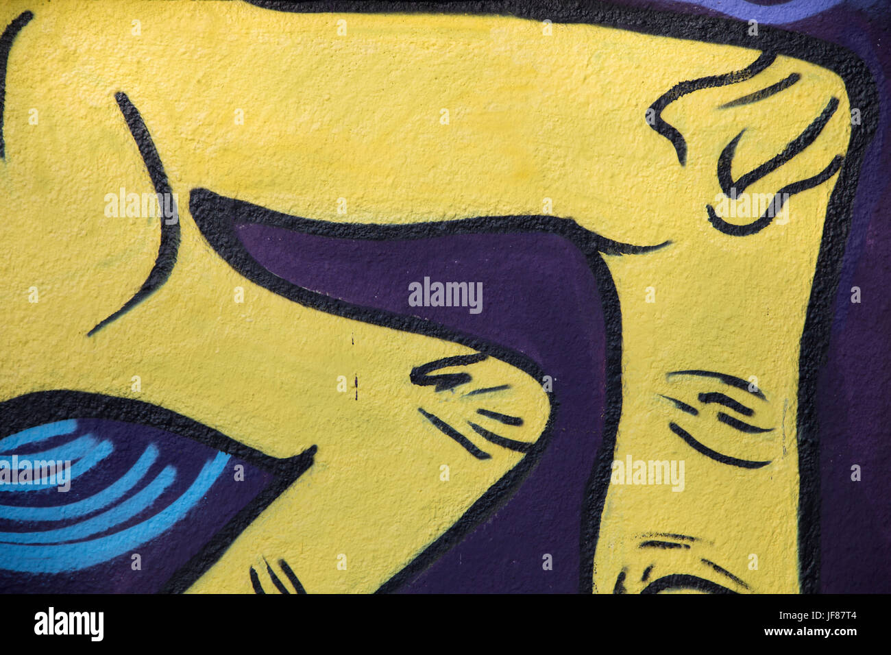 Graffiti drawing hand hi-res stock photography and images - Alamy