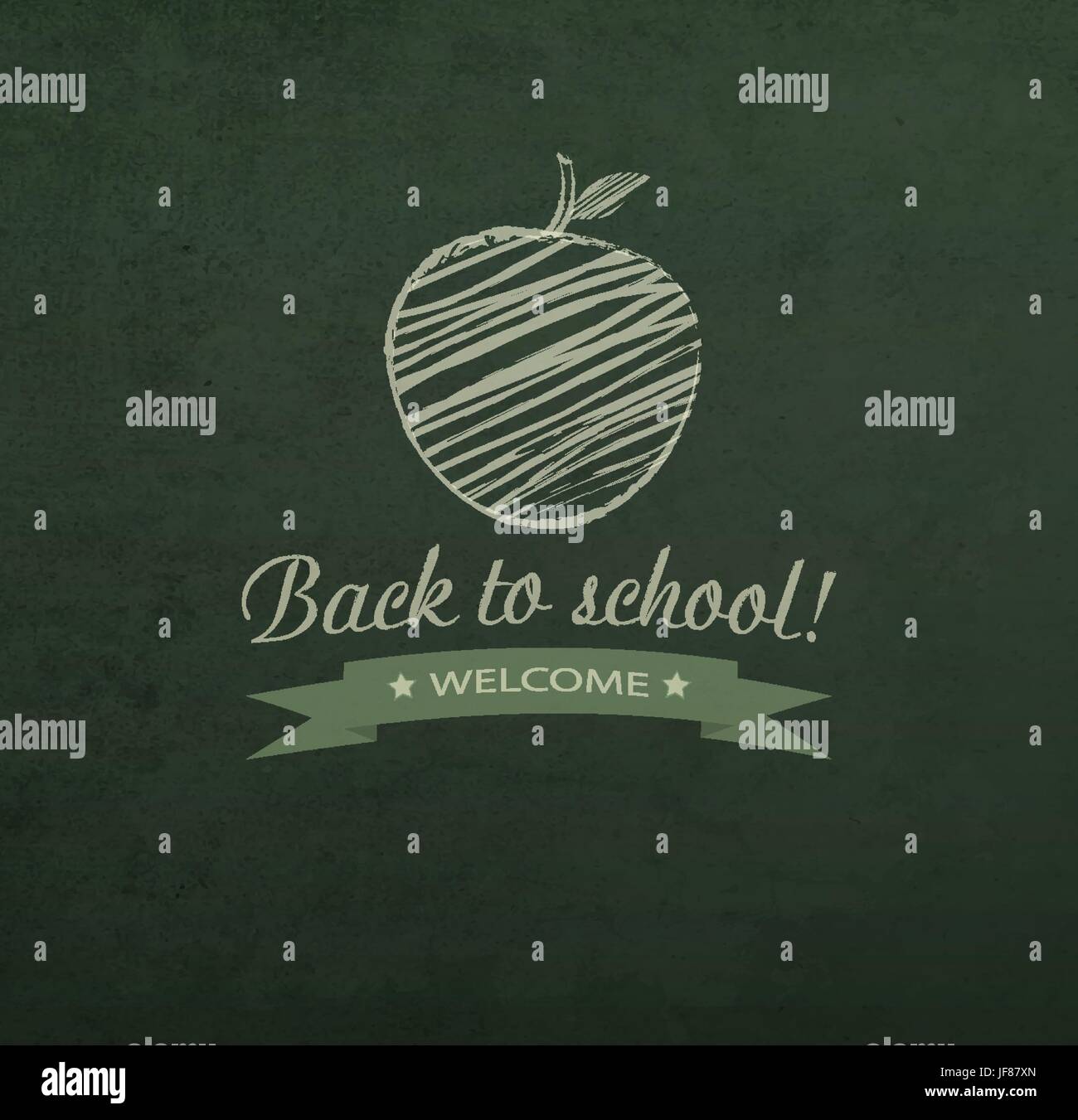 Welcome back message in Stock Vector Images - Alamy